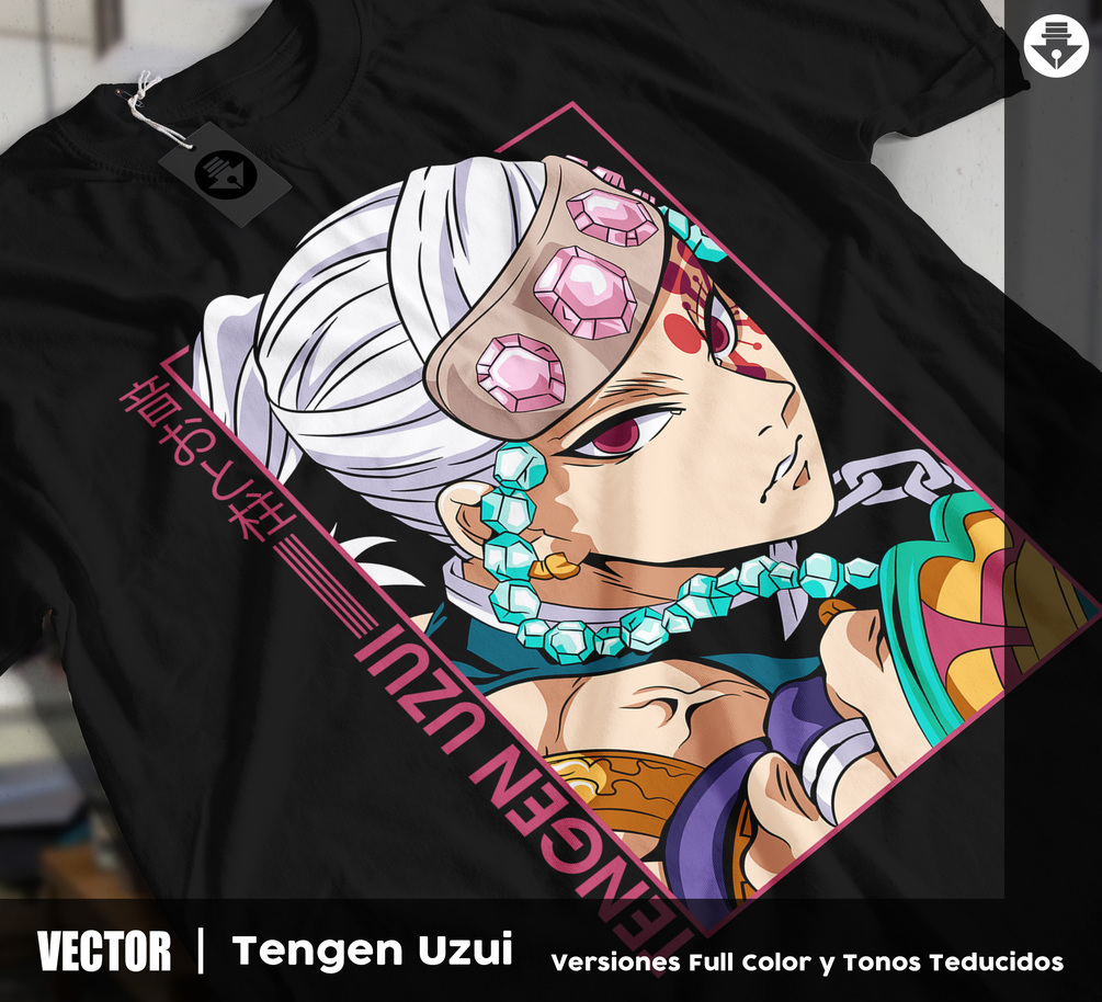 Vector Tengen Uzui (2 versiones).