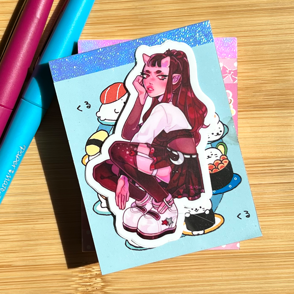 Oni Gyaru - sticker