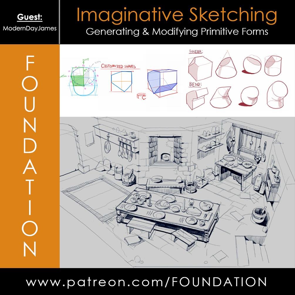 Foundation Patreon - Imaginative Sketching: Generating & Modifying ...