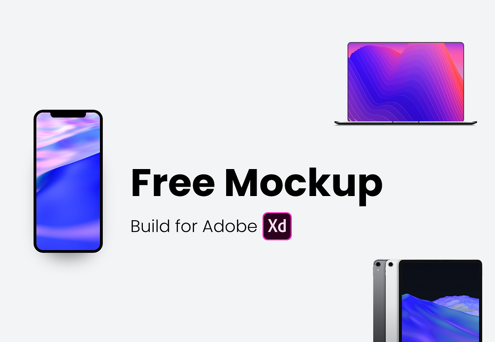 Free Mockup - Adobe Xd