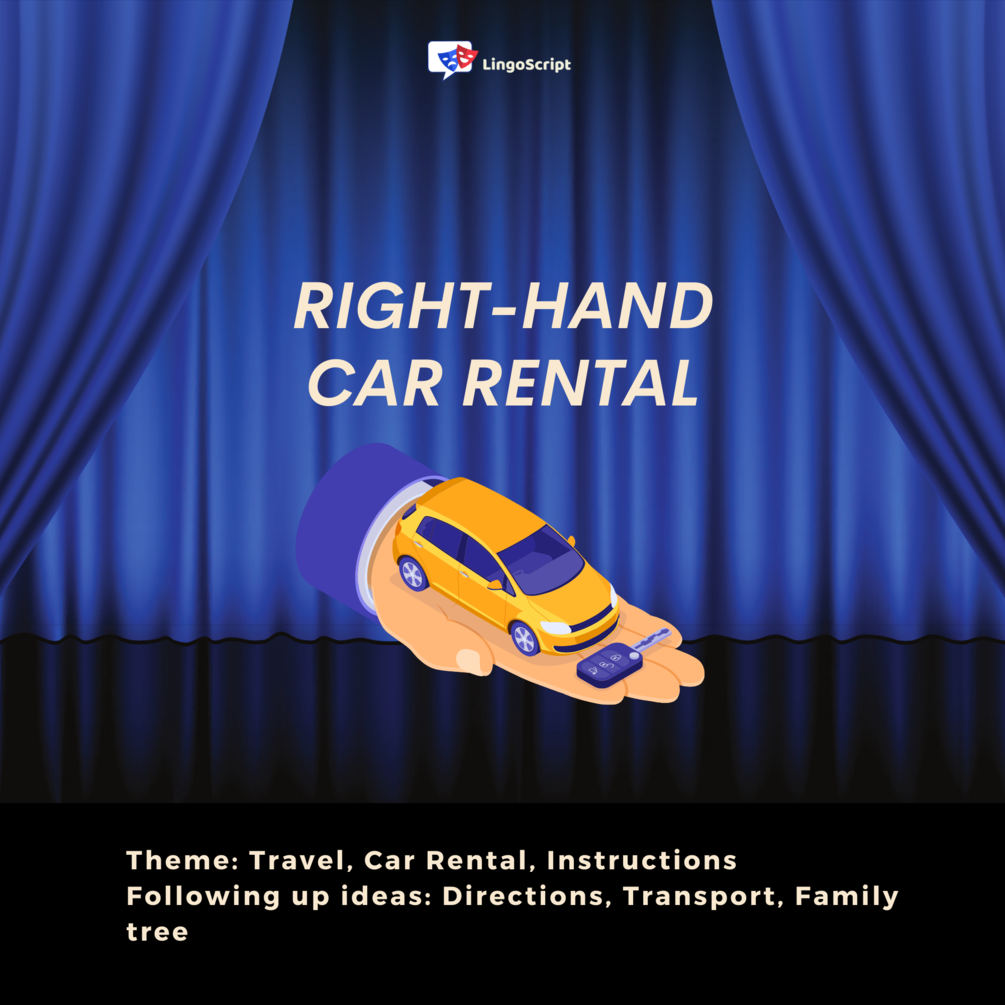 Right-Hand Car Rental - Script for Teaching English