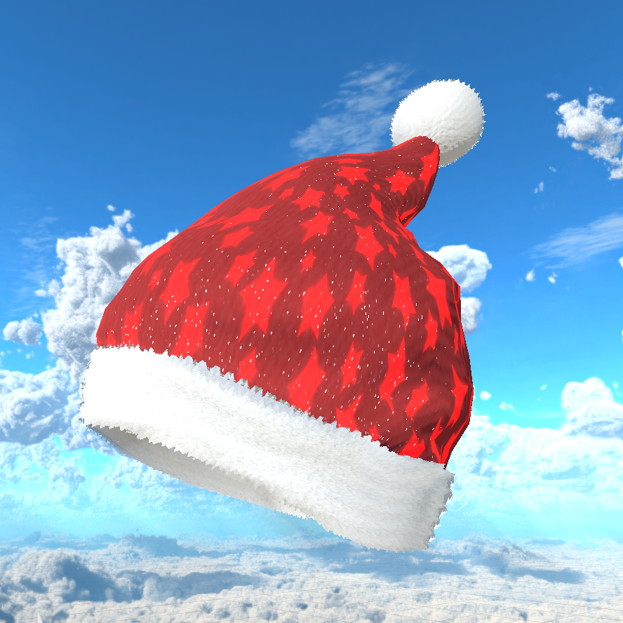 Optimized Christmas Hat for VRChat (PHYSBONES)