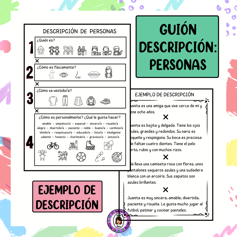 Esquema: Descripción de personas