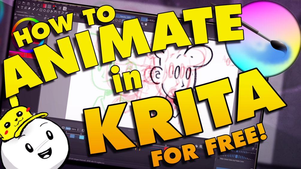 Krita Animation Tutorial - Source Files