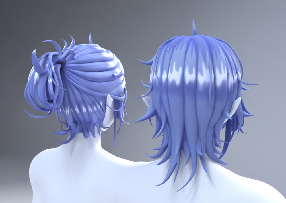 Reaper's Hair | VRChat Asset