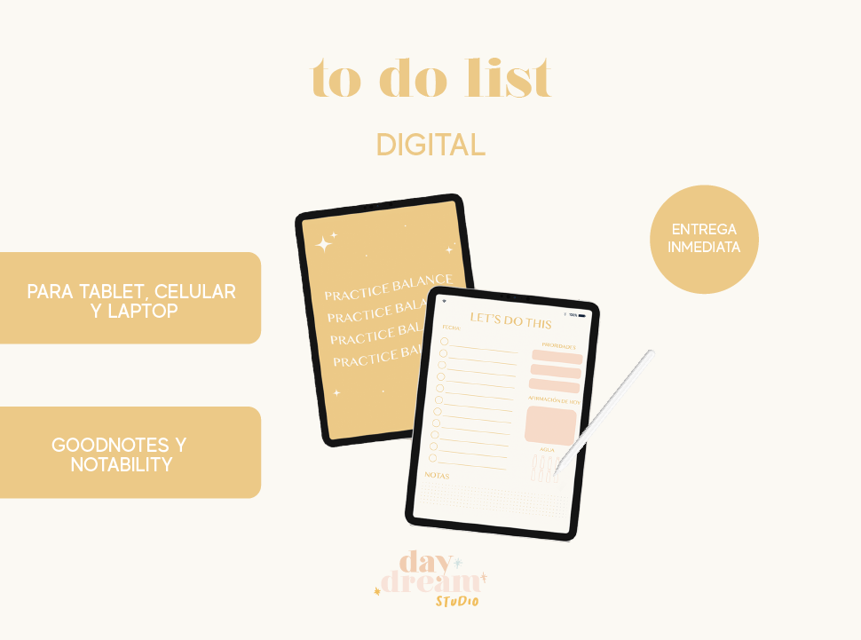 To do list digital diario