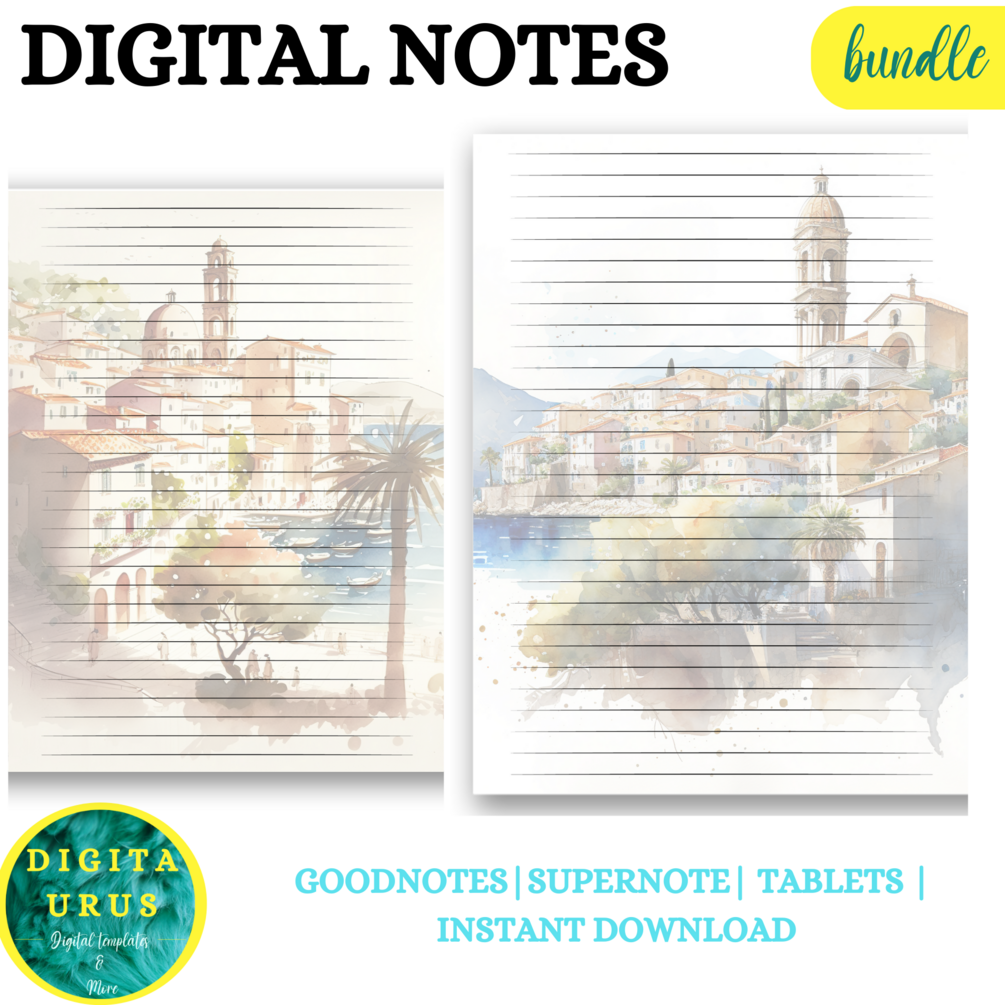 Colourful Digital Background Paper, Supernote background, Digital ...