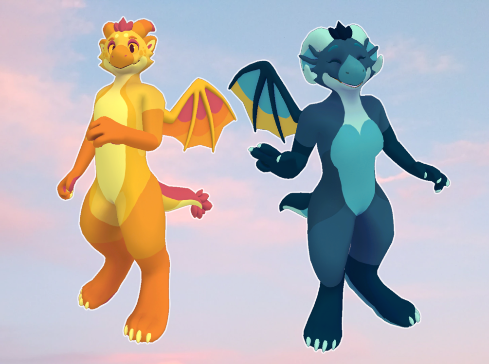 VRChat Dragon Avatar