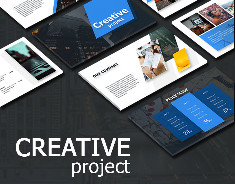 Creative Project Presentation pptx - FREE