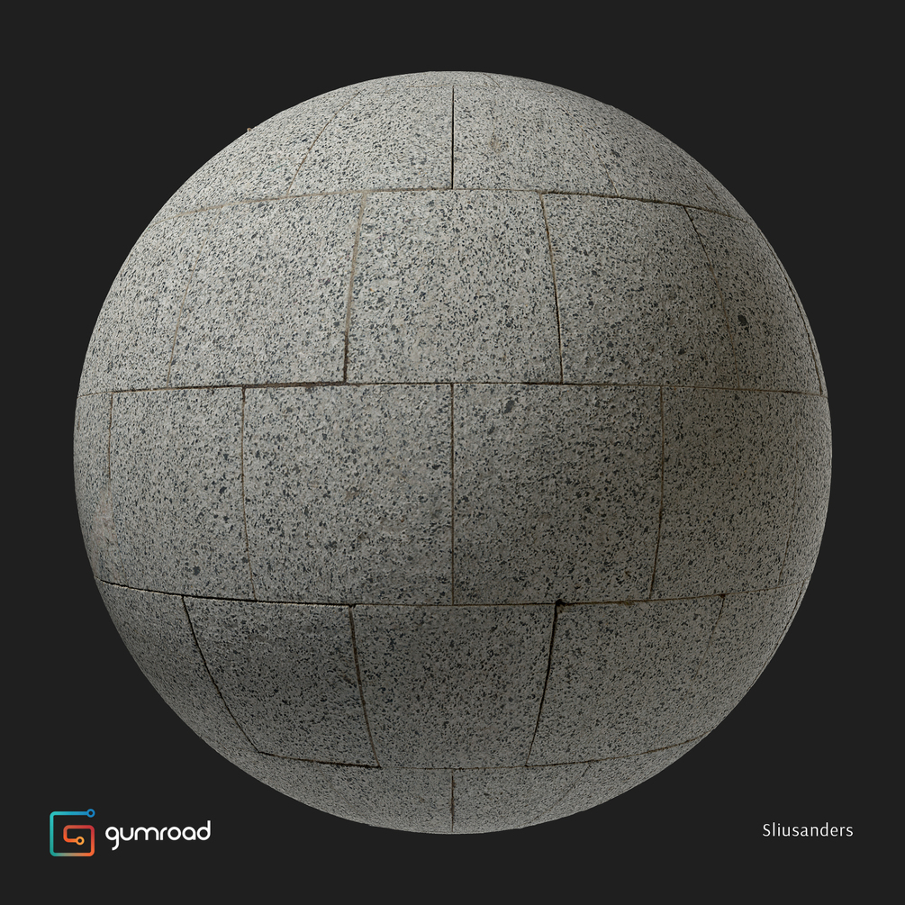 Photogrammetry texture granite pavement 01