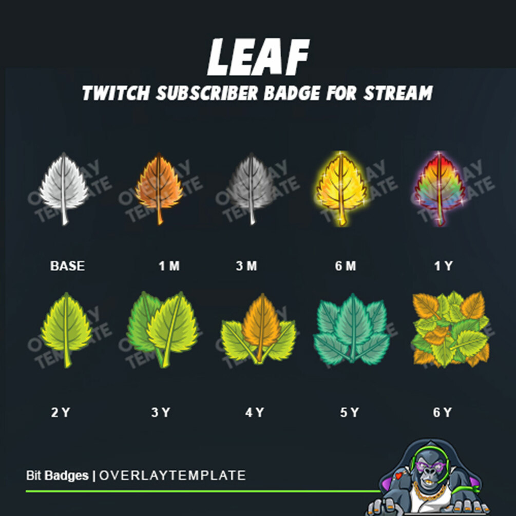 Leaf – Bit Badges