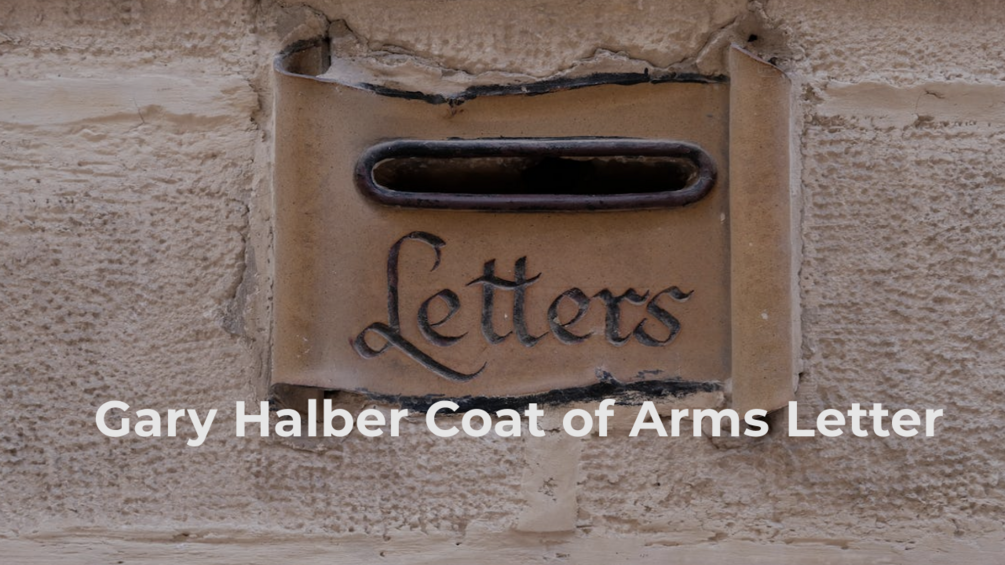 Gary Halbert - Coat of Arms Letter