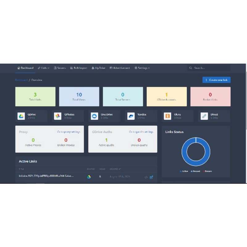 GDPLYR PRO – Google Drive Proxy Player Pro – PHP Script