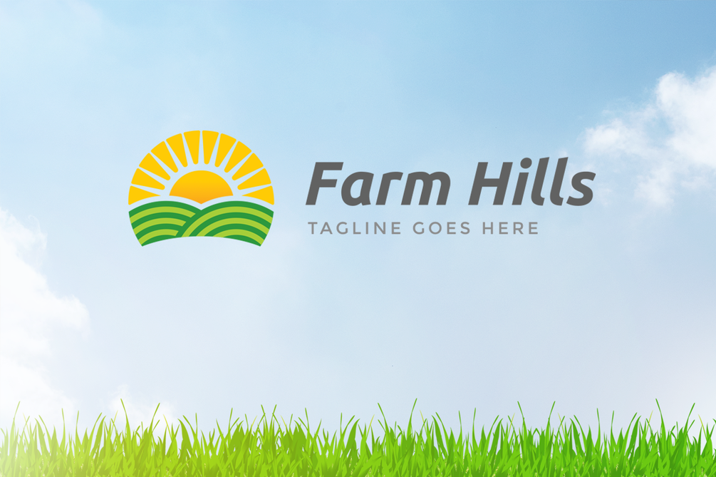 Farm Hills Logo Template