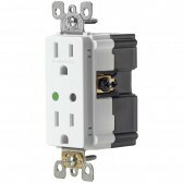 LEVITON SECURITY & AUTOMATION VRR15-1LZ Vizia RF +(R) Split Duplex ...