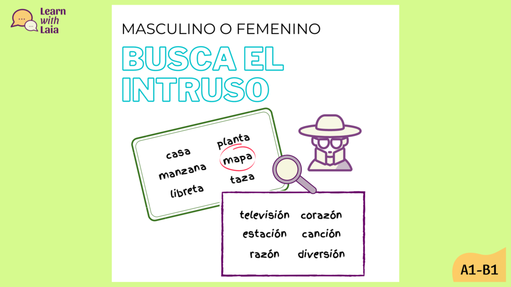 [Actividad] Busca el intruso
