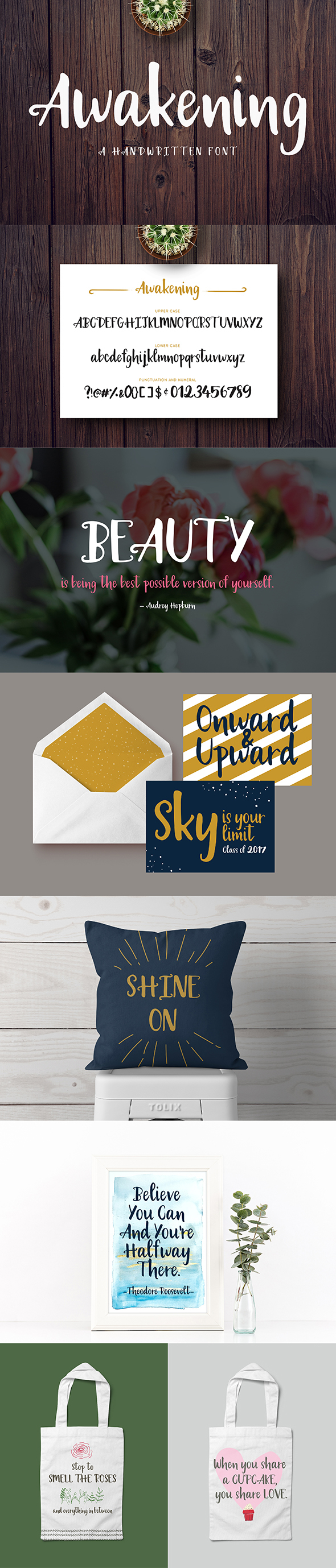 Awakening Font-Extended License