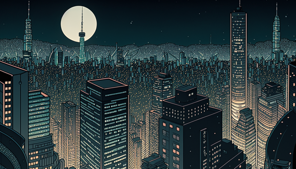 FREE | LoFi Tokyo Nights: A Hyper-Detailed Wallpaper for Desktop | 2K
