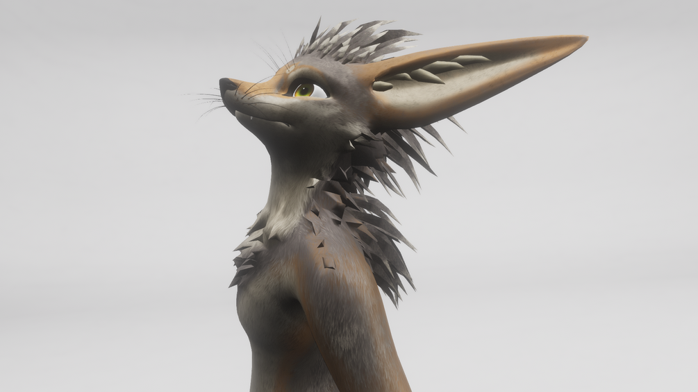 Male Coyote Rexouium Texture