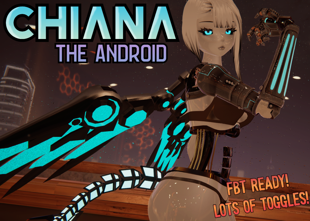 Chiana the Android VRChat & VRM (limited time!)
