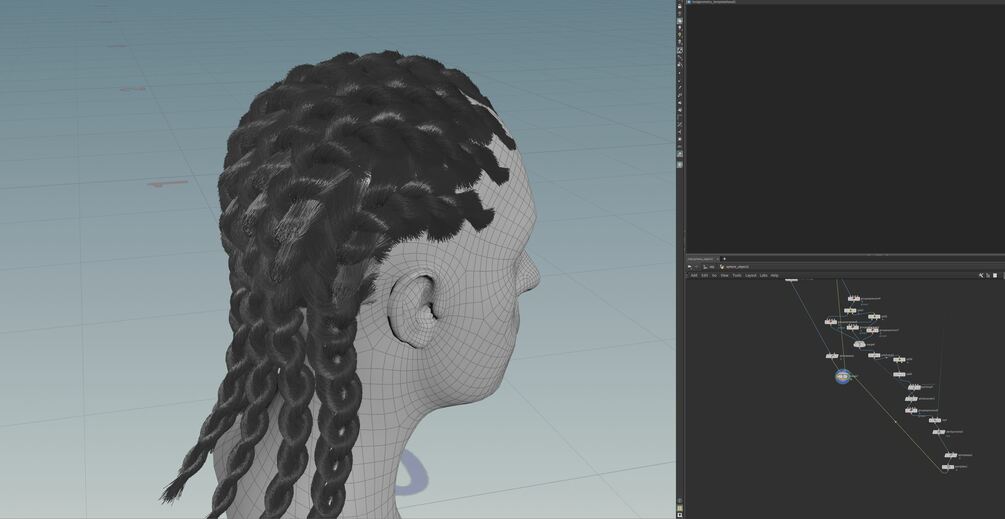 Braid Asset for houdini