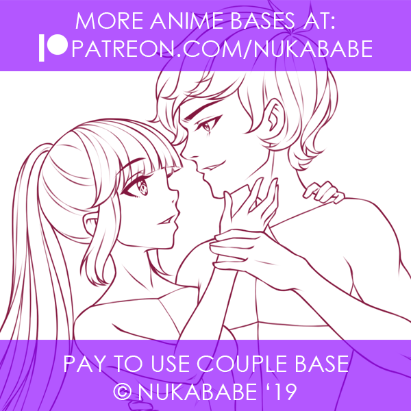 P2U Anime Couple Base: Head to Toes [from Anime Base Pack #33]