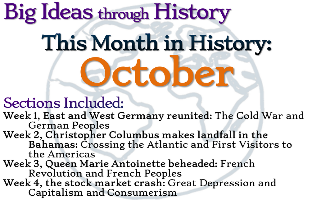 This Month in History: October