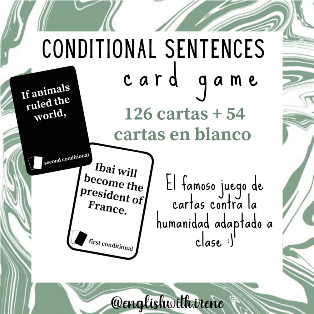 Conditionals card game