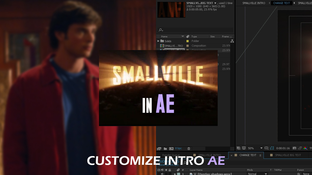 After Effects Template Smallville Intro