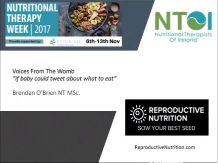 NTOI - INS - 1 - Fertility, Conception, Early Childhood