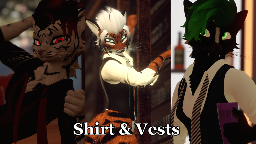 Shirt and Vests for Rexouium