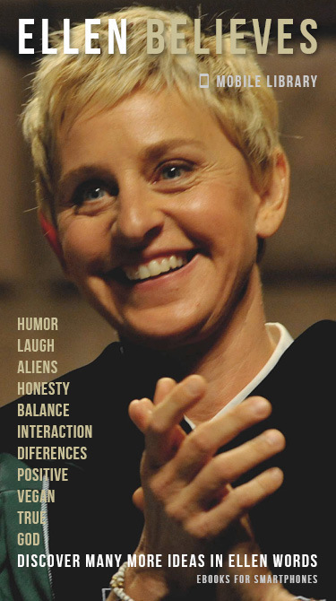 Ellen BELIEVES - Be Inspired By Ellen Words