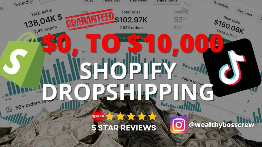 0 To $10,000/Month DropShipping Blueprint