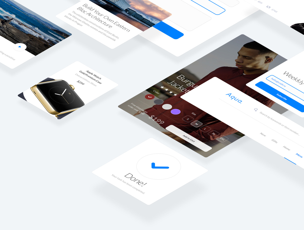 Aqua UI Kit