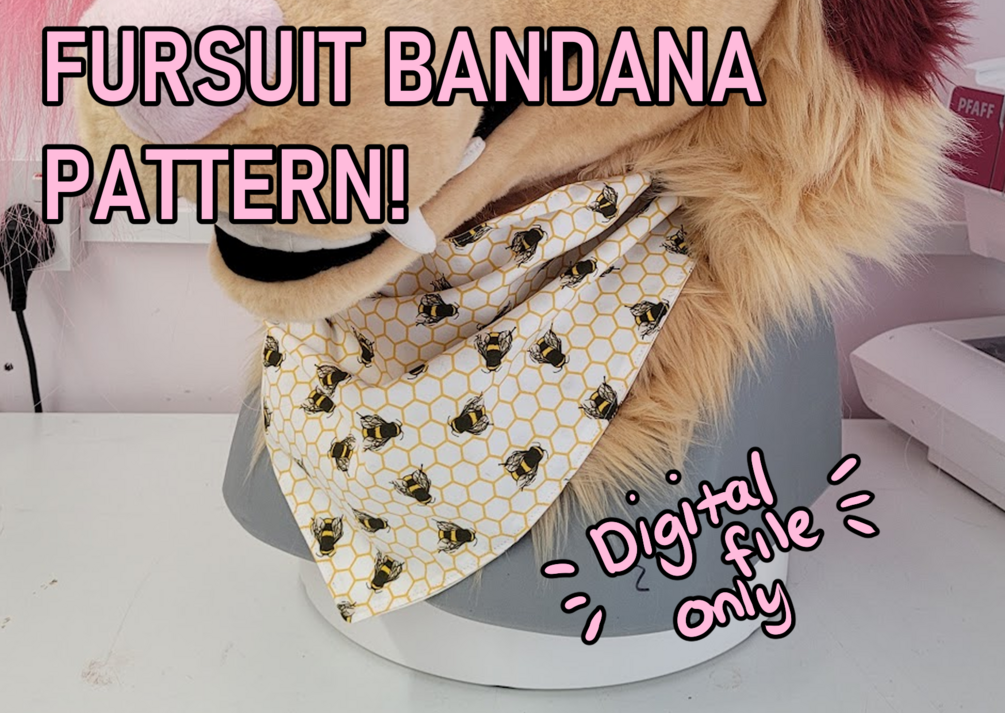 Fursuit Bandana Pattern