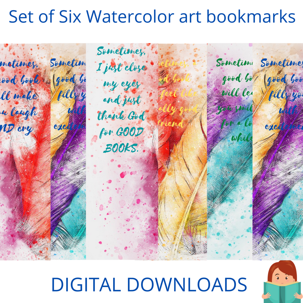 Colorful Bookmarks