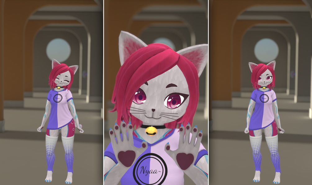 Furry Catgirl VRChat Avatar