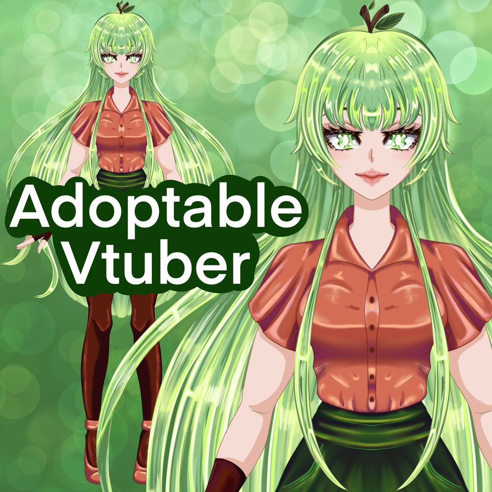 Adoptable Full Body Vtuber Model Ready to Rig (copy)