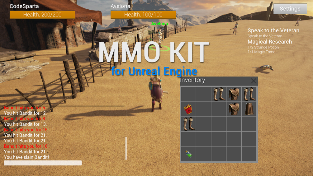 MMO Starter Kit for UE5