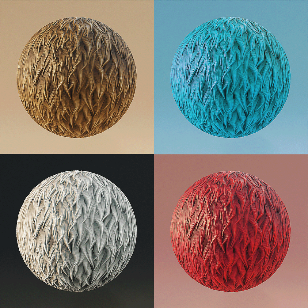 Blender 3D: Stylized Fur Material