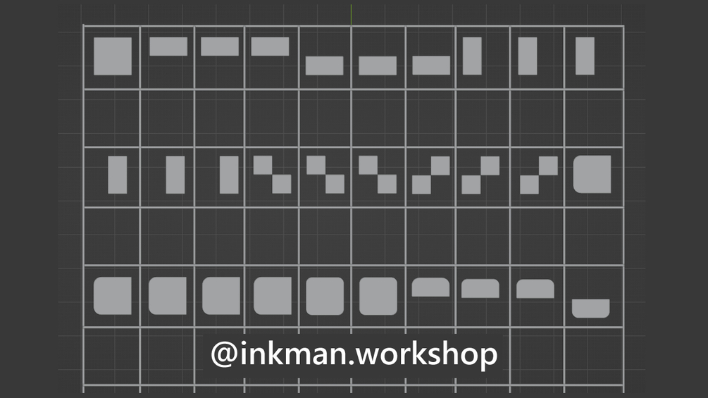 2D Shapes Practice Blender Worksheet for Lesson 02
