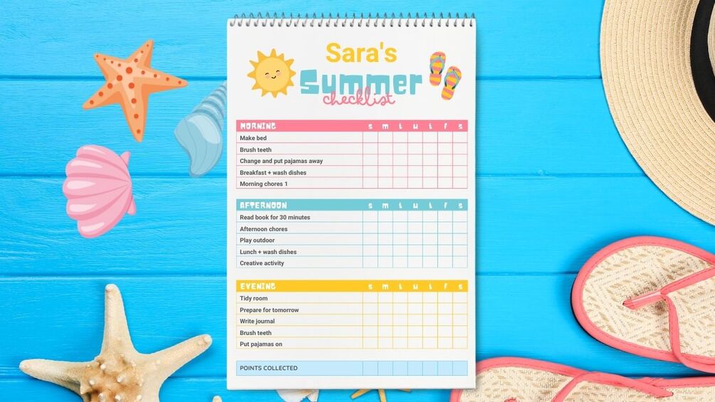 Summer Checklist