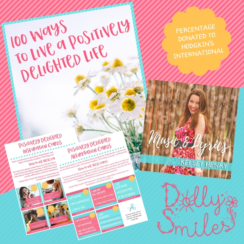 "100 Ways To Live A Positively Delighted Life" Ebook + Printables ...