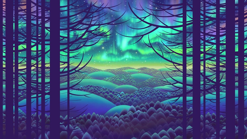 Animation - Northern Lights