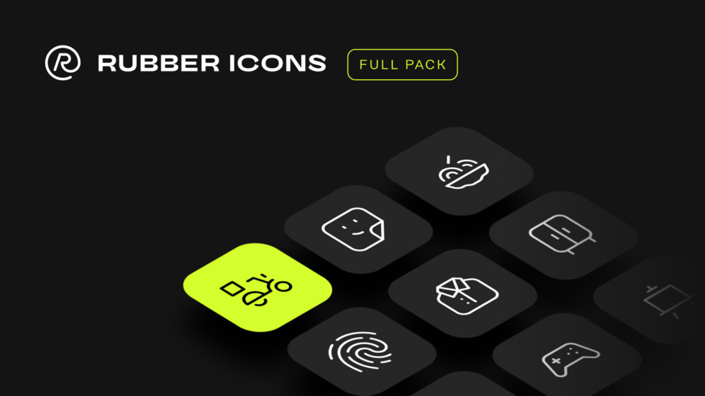 Rubber Icons - Full Pack