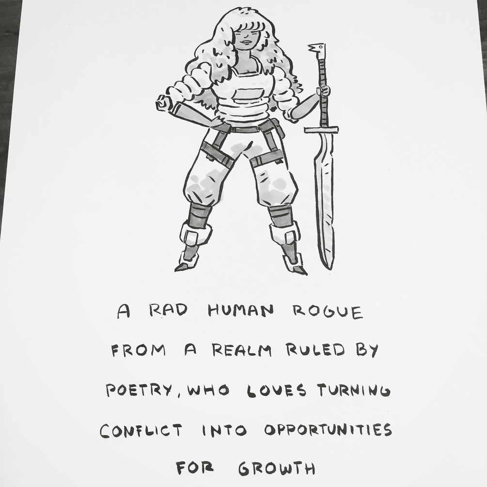 A Rad Human Rouge - Original