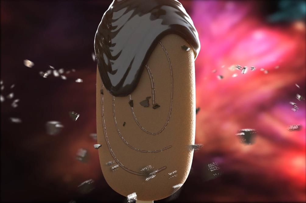 Chocolate Bar | CGI | Tabletop | Commercial | Houdini Fluid