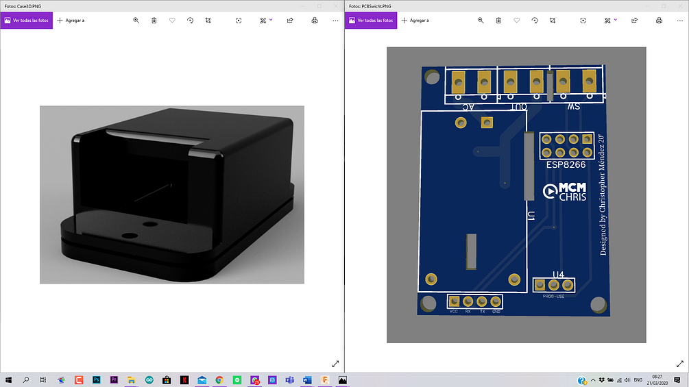 Archivos 3D STL y Gerber