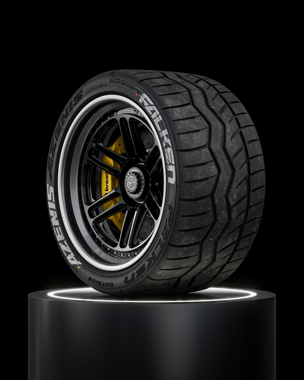 Falken Azenis RT615K+ • 315/30 ZR18 (98W) SL (Real World Details ...