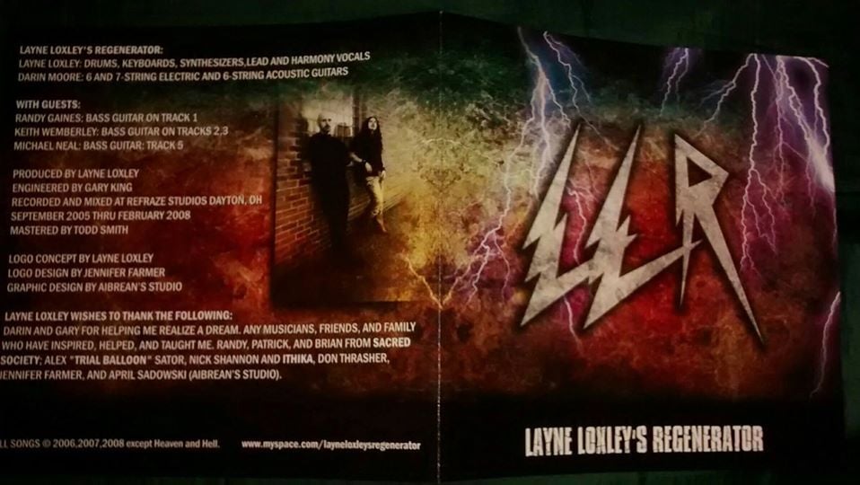 Layne Loxley's Regenerator LLR EP